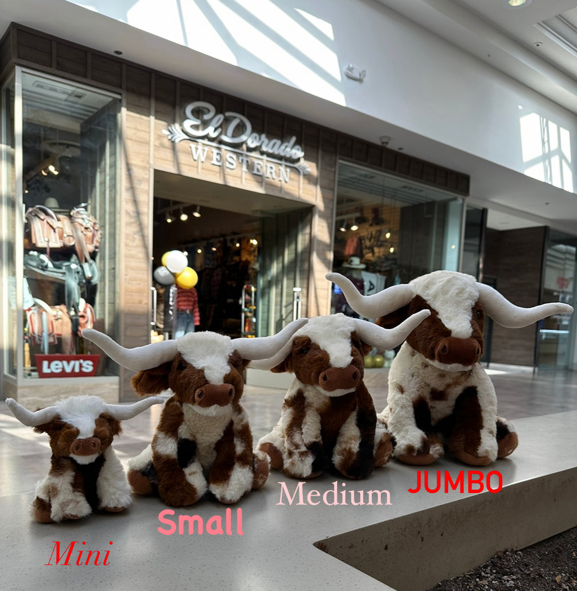 Texas Longhorn Toy Plush - Jumbo – El Dorado Western