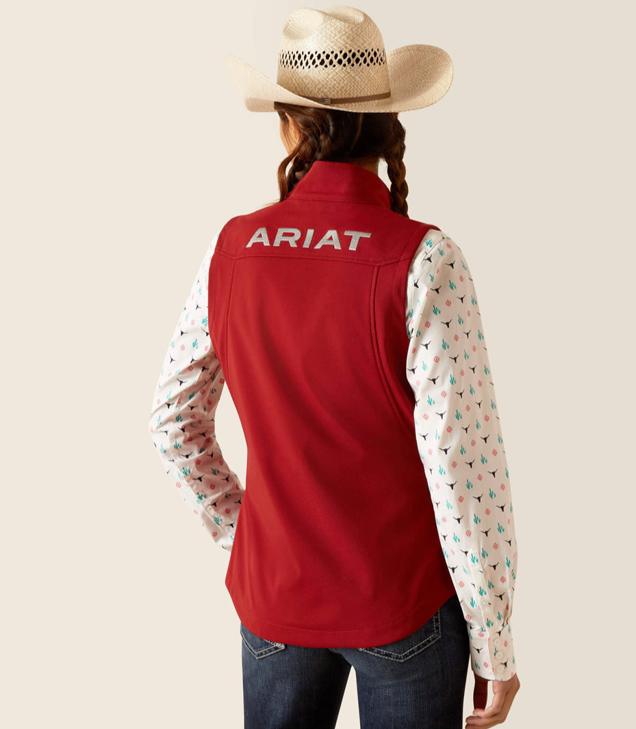 Ariat softshell vest - Sun dried tomato – El Dorado Western